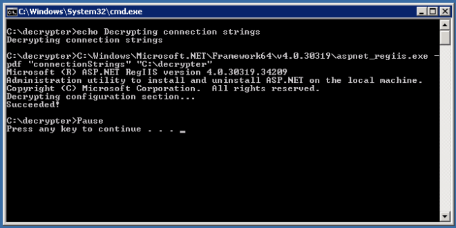Using Encryption and Decryption on a .Net Web.Config ConnectionString ...